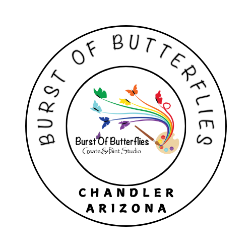 Kids & Family Clay Wheel Throwing - Burst Of Butterflies Create & Paint ...